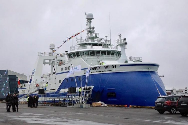 Reykjavík welcomes Engey - FiskerForum